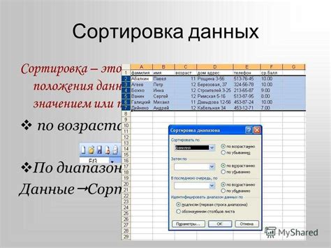 Сортировка данных в Excel 2007 2010 2013 2016 как отсортировать данные в Excel по строкам и по