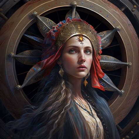 Языческие боги славян нарисованные нейросетью Языческий Бог Богини