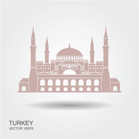 Hagia Sophia Royalty Free Vector Image Vectorstock