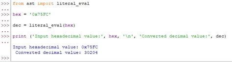 Converting Hex To Decimal In Python Real Quick Askpython