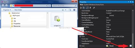Winforms Resources Where To Put Them And How To Reference Them In C Stack Overflow