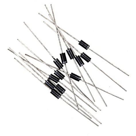 Homemaxs 100pcs Multi Color Aluminum Alloy Fast Recovery Rectifier