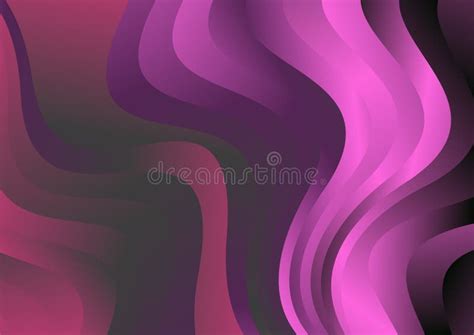 Pink And Green Gradient Wave Background Vector Image Beautiful Elegant Illustration Stock Vector