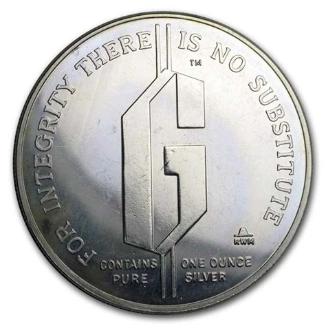 Buy 1 Oz Silver Round Gold Standard Corp Random Year Apmex