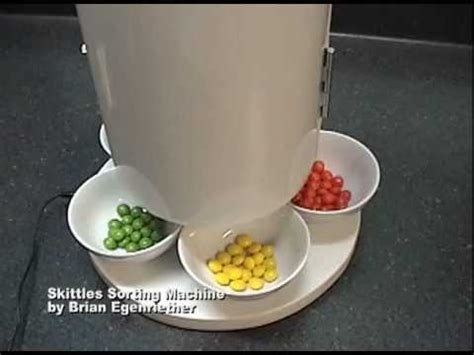 Skittles Sorting Machine Sorts Skittles Keeps The Band Happy Hackaday