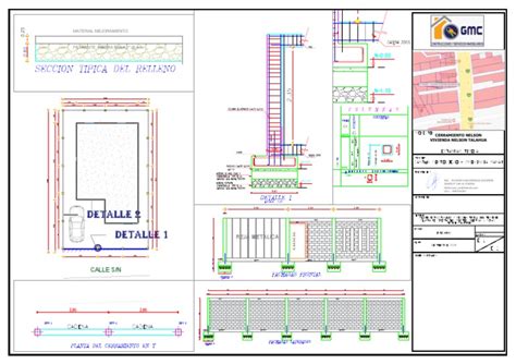Planos Cerramiento Plano Pdf