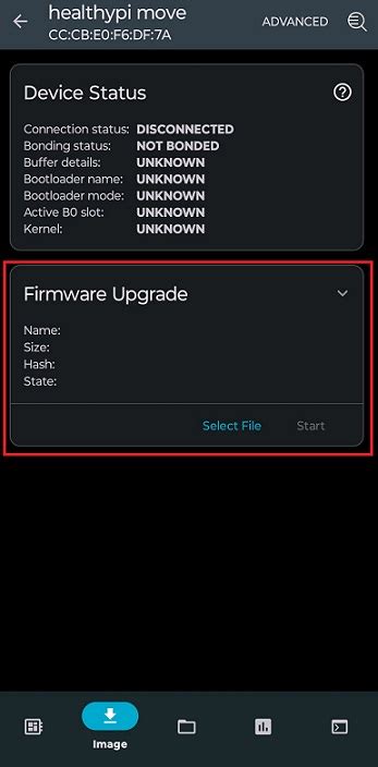 Update Using Nrf Connect Device Manager Protocentral Healthypi Move