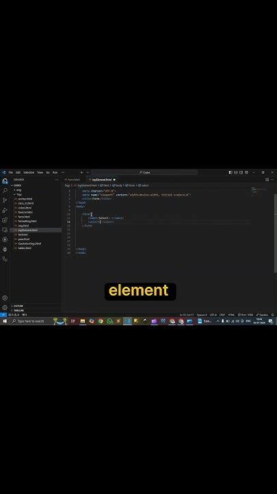 forms in html part3 input label select datalist option optgroup