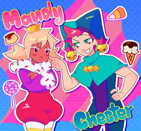 Mandy X Chester Милые рисунки Фандом Рисунки