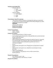 Physical Therapy Lecture Notes Lecture Docx LOMoARcPSD Donning And Doffing PPE