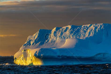 南极日落高清图片下载 正版图片505712815 摄图网