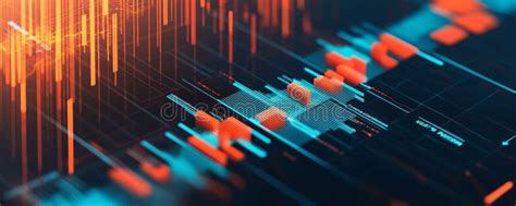 Tax Subsidy Abstract Digital Visualization With Vibrant Data Stock