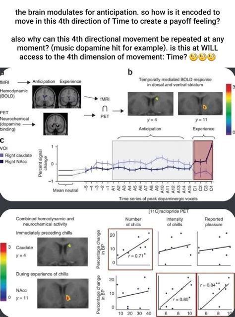 The Brain Modulates For Anticipation So How Is It Encoded To Move In This Direction Of Time To