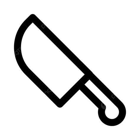 Sharp Knife Clipart Vector Knife Cut Tool Icon Sharp Handle Tool