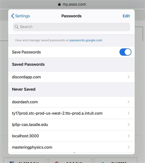 Chrome Username Password Autofill Only Working On Some Ios Devices R