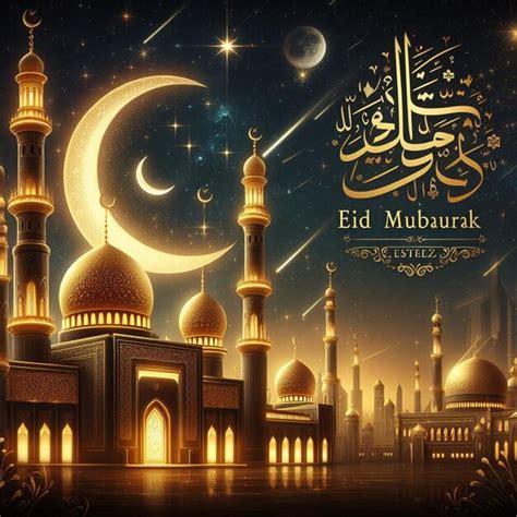 Premium Photo Eid Mubarak