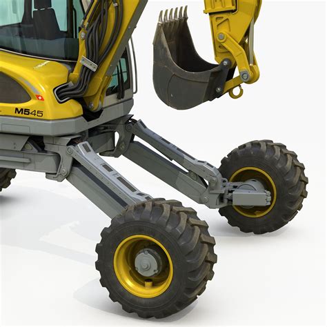 Menzi Muck Excavator 3d Model 119 Max Obj Fbx Free3d