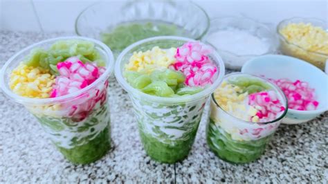 Cách Làm Bánh Lọt Lá Dứa đậu Xanh Hạt Lựu Nước Cốt Dừa Mềm Dai Thơm Béo