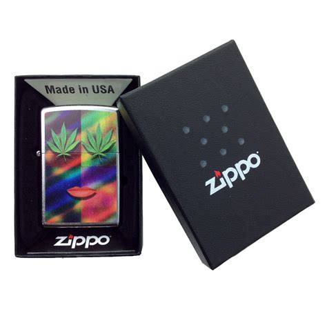 Zippo Weed Face Design 207ci415538