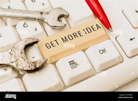 conceptual display get more idea business idea random input mind map