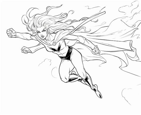 Héroe Para Colorear Foto Premium