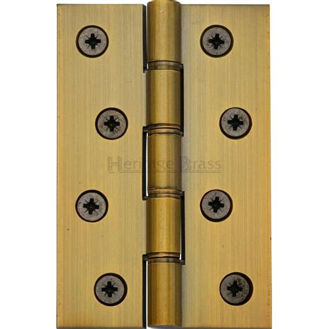 Antique Brass Washered Butt Hinge M Marcus