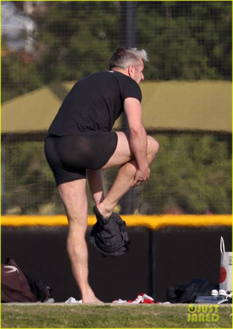 Ant Anstead Strips Down To Underwear On Soccer Field While Changing After A Game Photo