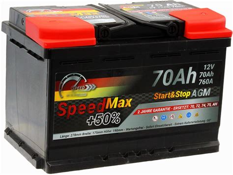 Varta Silver Dynamic Agm Batterie A7 E39 Start Stop Und Xev