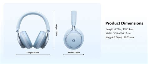 Anker Soundcore Space One Headphones White