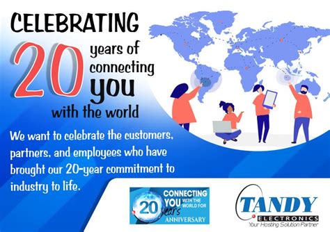 Tandy Electronics On Linkedin Our Journey So Far Celebrating 20