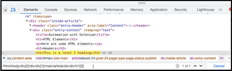 How To Find XPath In Selenium Contains Text Axis