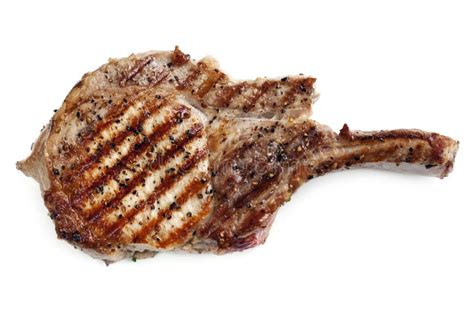 Chuleta Asada A La Parilla Del Cerdo Foto De Archivo Imagen De