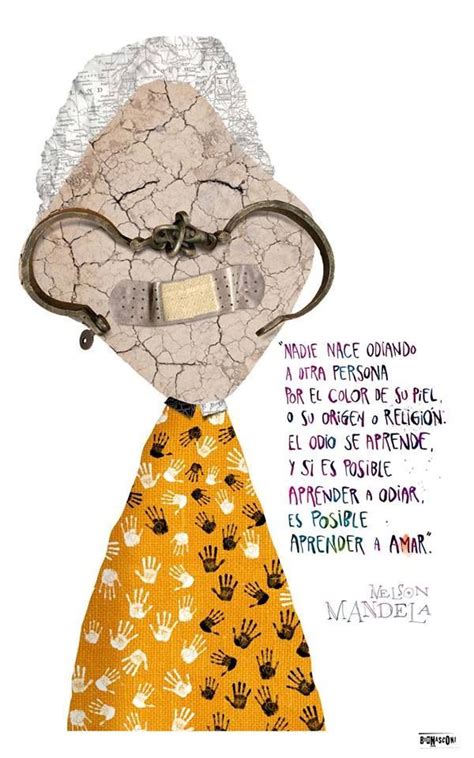 Nelson Mandela Frases Ilustracion Frases Pensamientos Frases Y Poemas