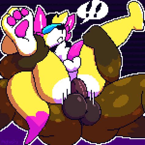 Rule 34 Anal Anal Sex Animated Anthro Balls Blush Bodily Fluids Canid