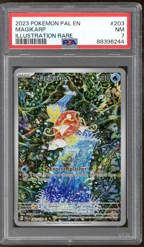Pokemon Paldea Evolved Special Illustration Rare Magikarp 203193 Psa