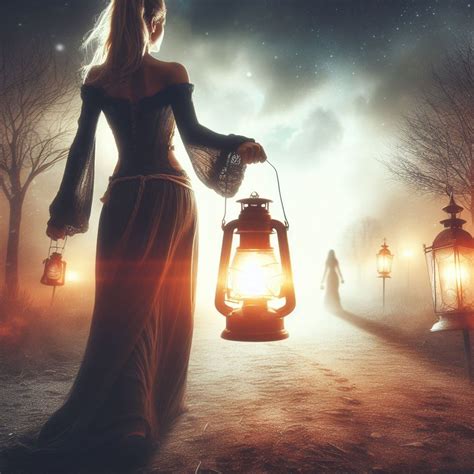 Download Woman Walking Ghost Royalty Free Stock Illustration Image