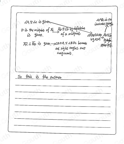 Solved Drag Each Description To The Correct Location To Complete The Flow Chart Proof Given ∠