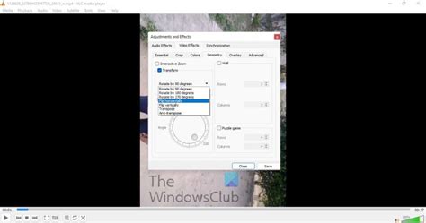 How To Rotate Or Flip Videos Using The VLC Media Player