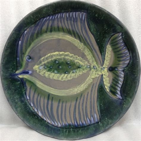 ЛКСФ Декоративная тарелка «Камбала — Окна соцреализма