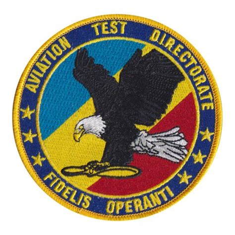 Avtd Fidelis Operanti Patch Aviation Test Directorate Patches