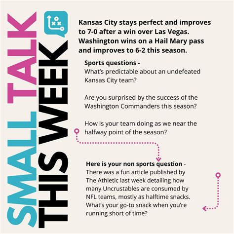 Smalltalk Conversationstarters Communication Jen Mueller