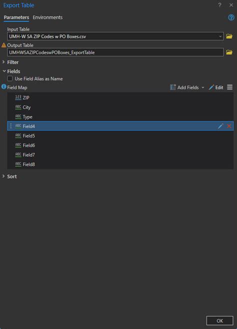 Arcgis Pro 3 2 Export Table Field Edits Revert Bef Esri Community
