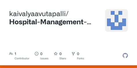 Github Kaivalyaavutapalli Hospital Management System