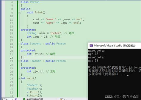 c ：继承与派生 csdn博客