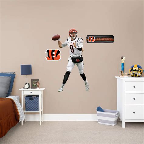 Joe Burrow Realbig Pass Collection Official Nfl Cincinnati Benga