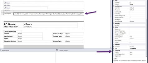 How To Insert A Configmgr Report Description Recast Software