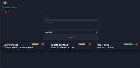 Github Vedanknaik Next Todo To Do Web App