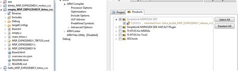 RTOS MSP E Y Compilation Error While Creating New TI RTOS Based Project For Msp E Y