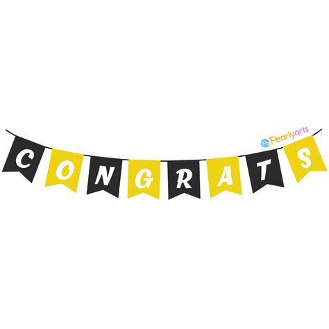 Congratulations Banner Clip Art
