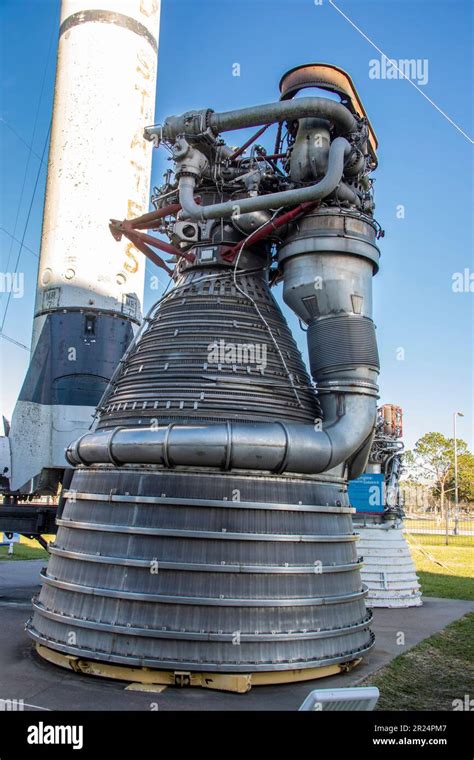 Houston Usa 4th Feb 2023 The F 1 Engine In Space Center Houston A